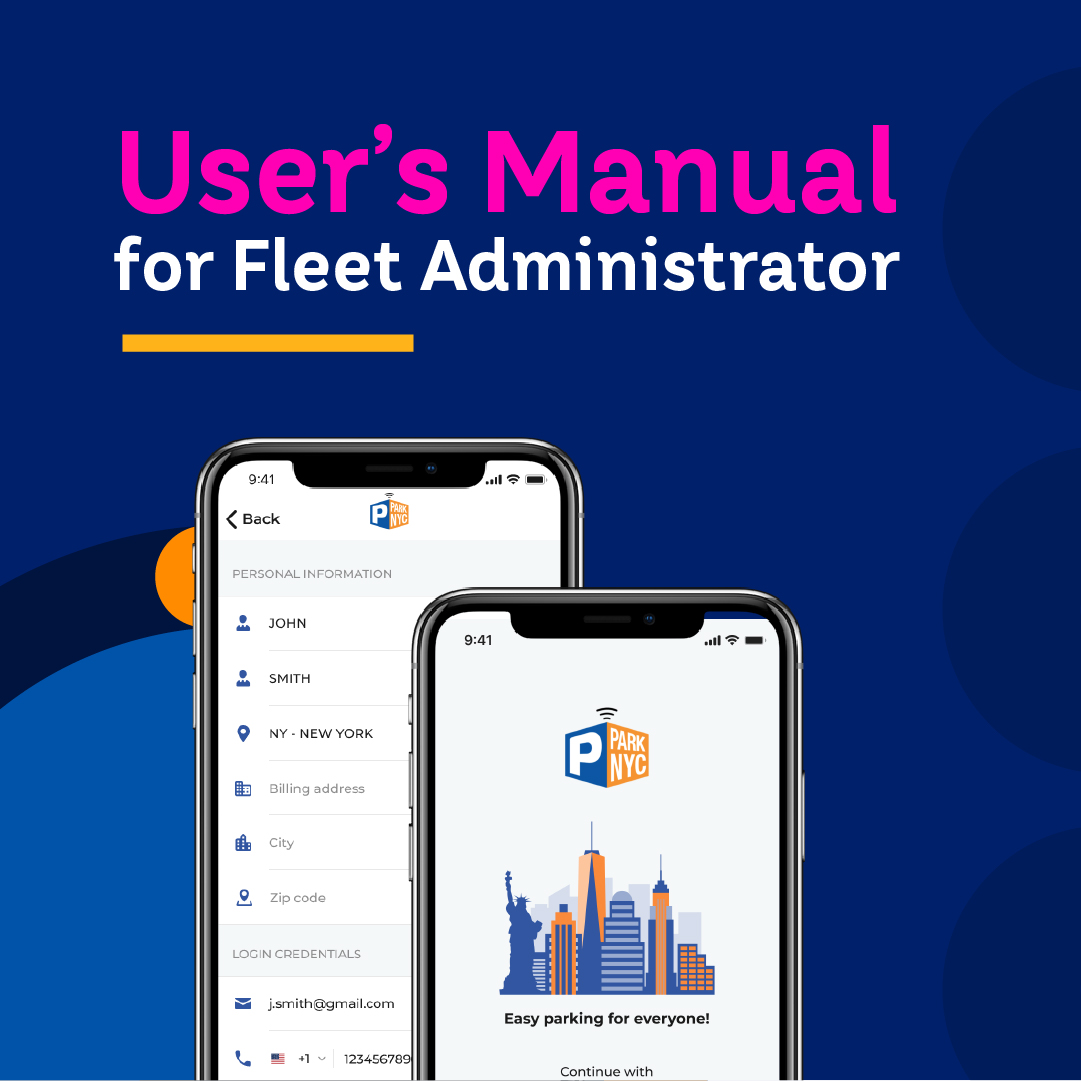 User’s Manual for Fleet Administrator - Park NYC