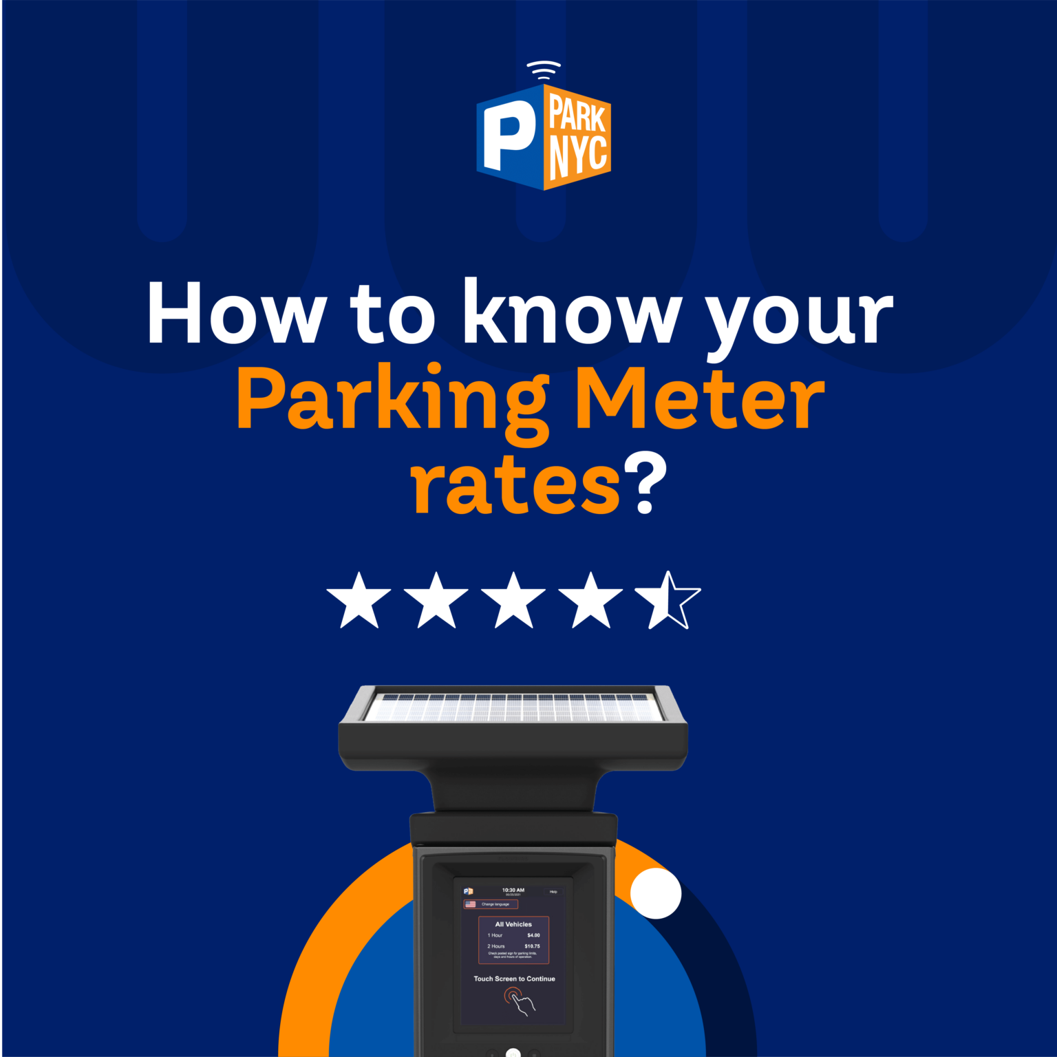How to know your parking meter rates? - Park NYC